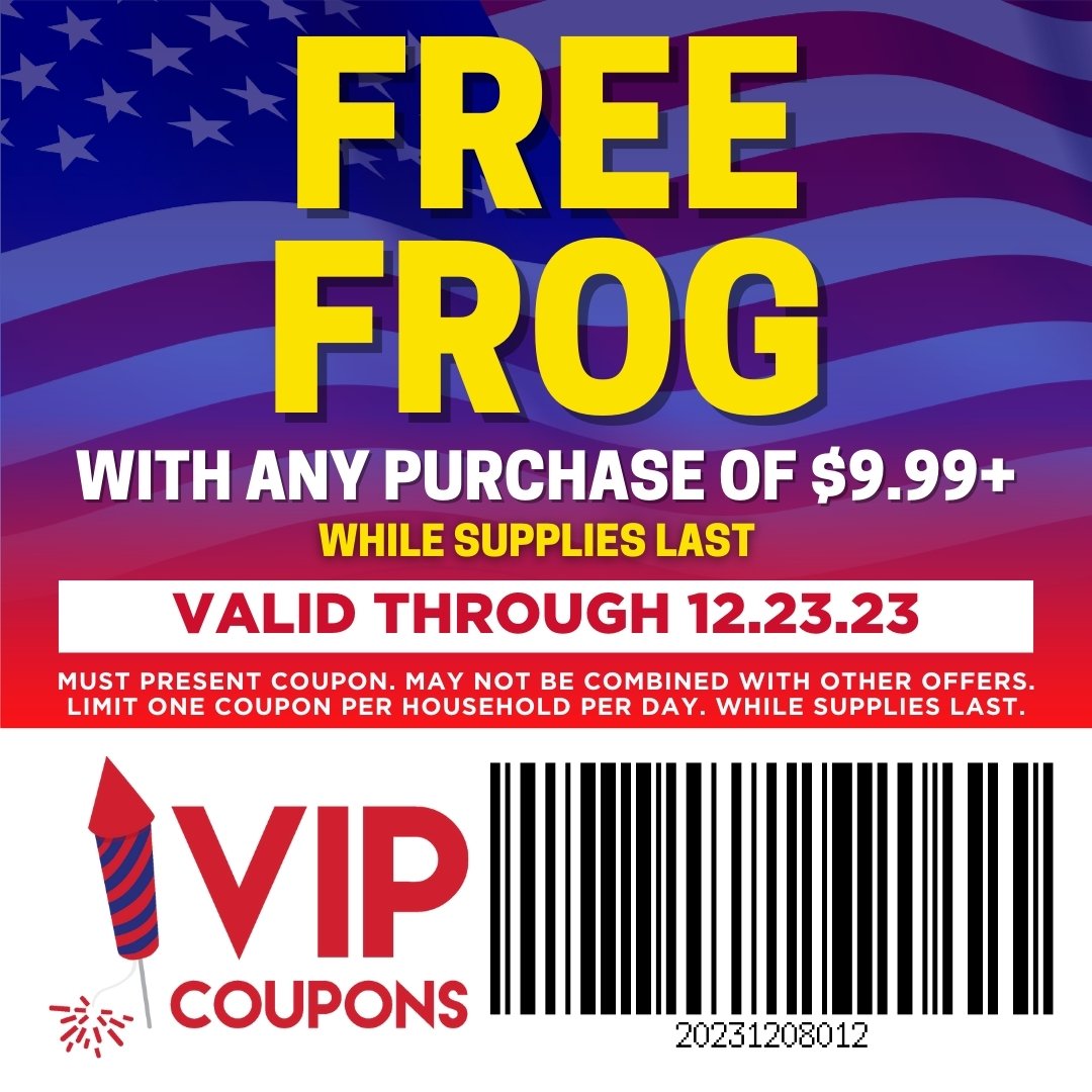 12 Days of Christmas - Free Firework Offer Each Day
