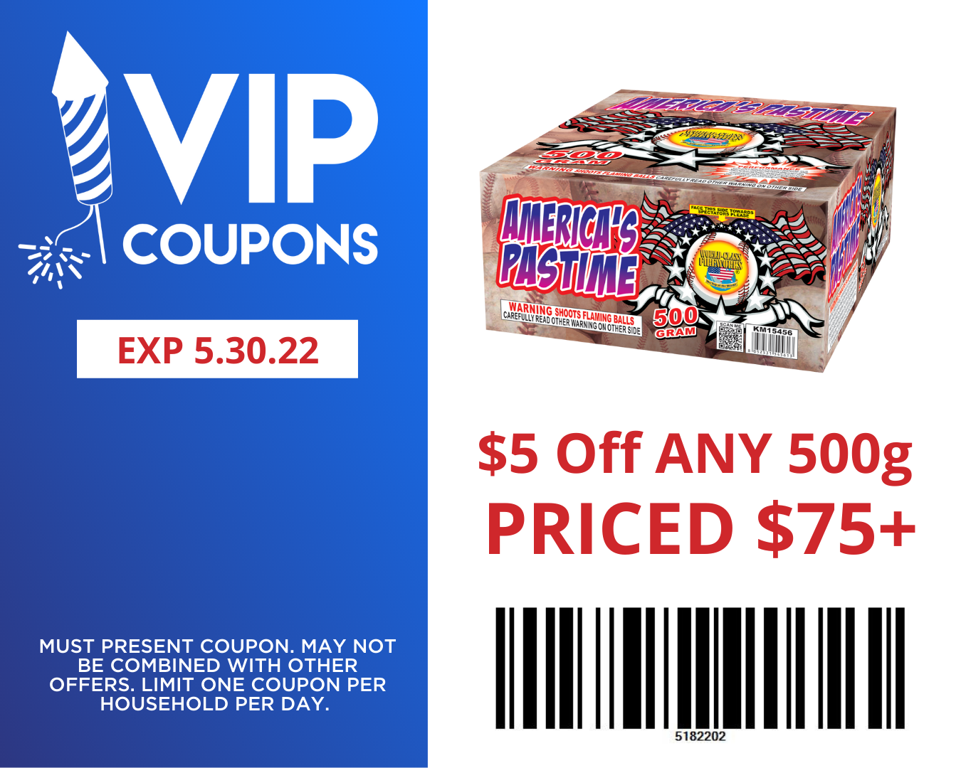 Firework Coupons - 4 Great Offers!
