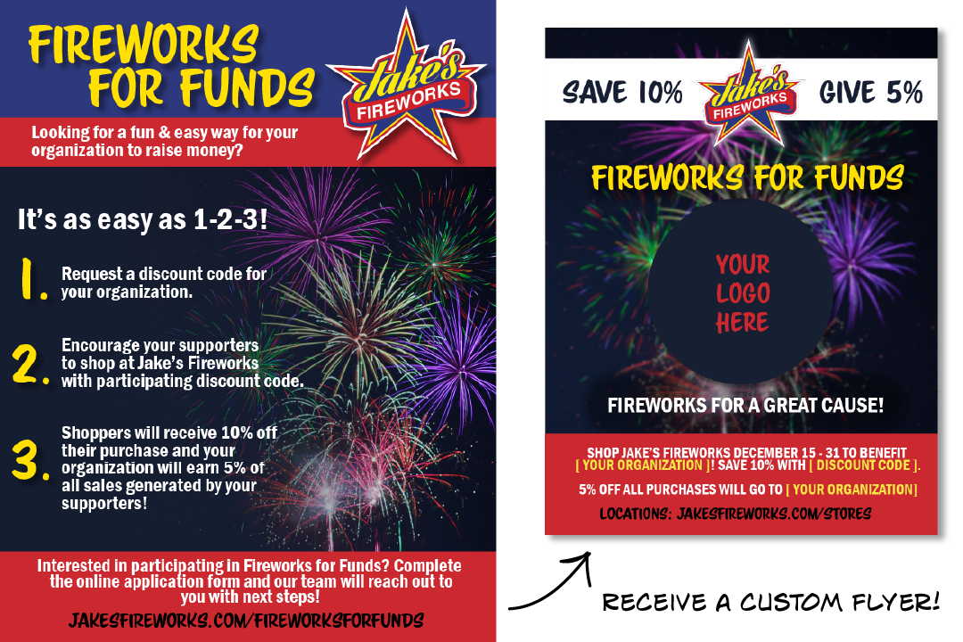 Fireworks For Funds: Jake's Gives Back